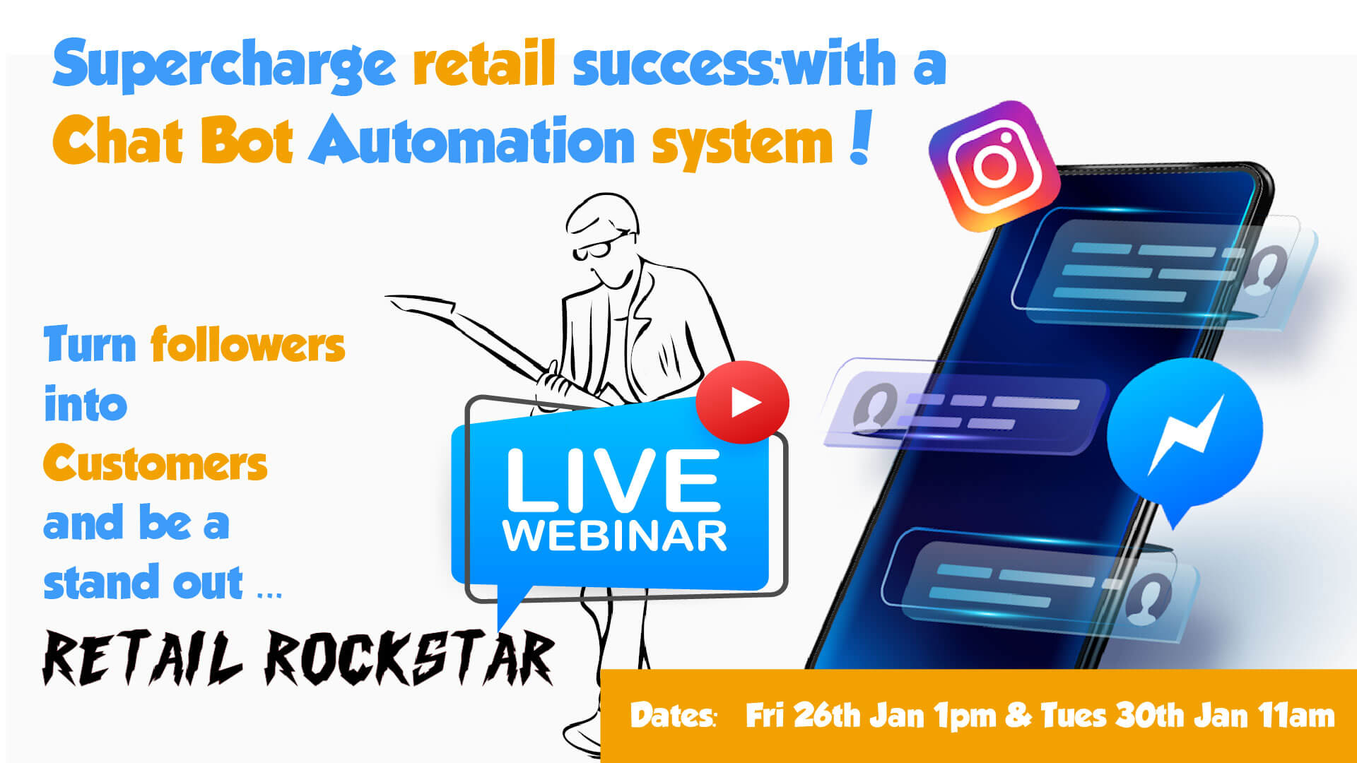 Ideas and Inspiration Webinar - chat bot marketing and automation ...